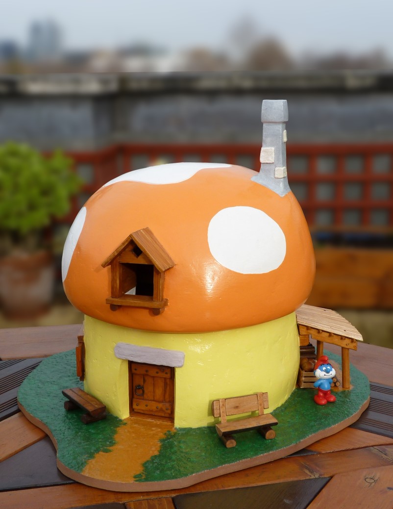 Smurfette Mushroom House